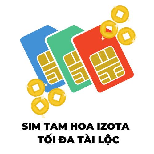 Sim tam hoa iZOTA - Tối đa lộc phát